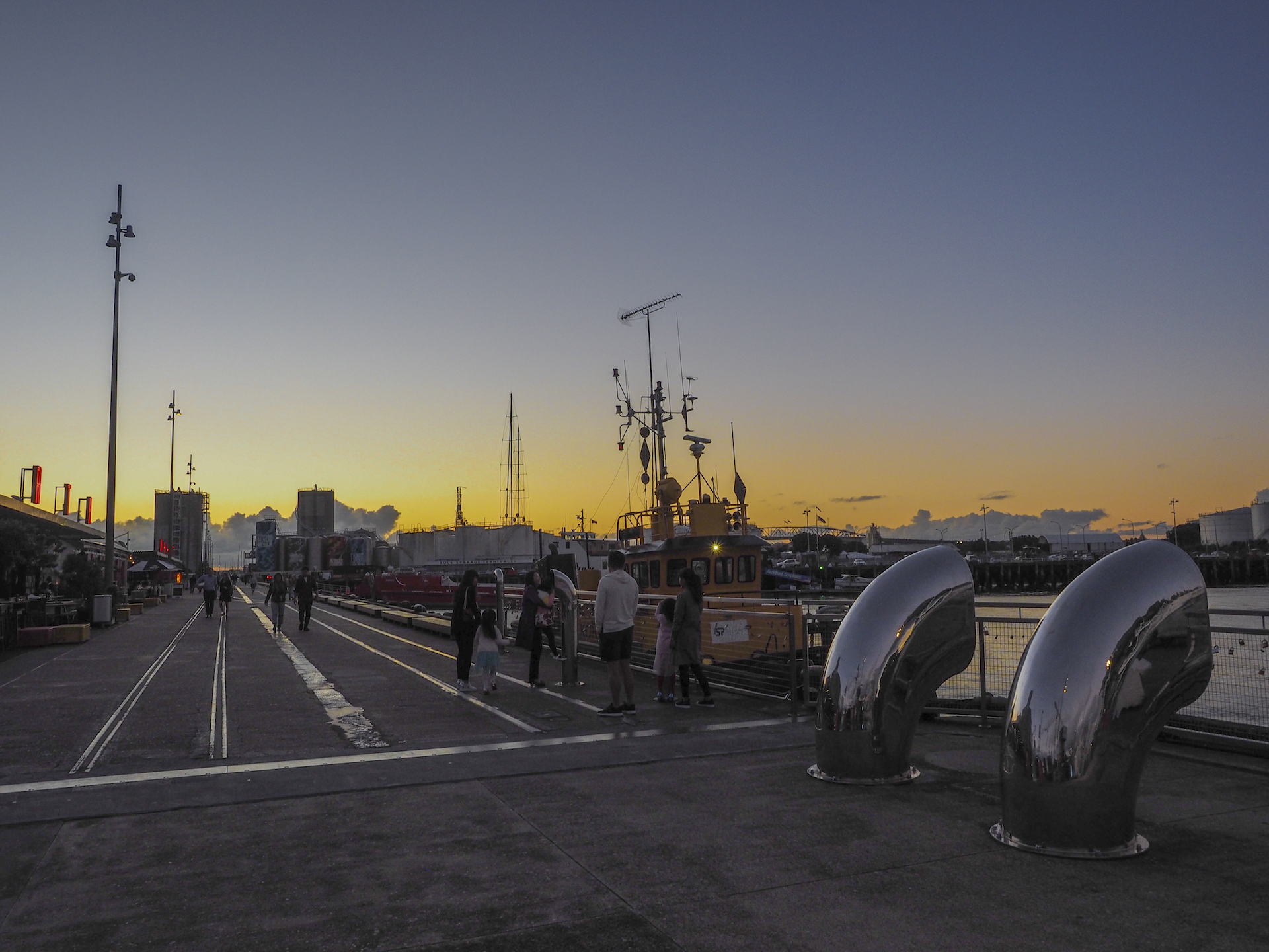 Wynyard Quarter Sunset – Aucklife